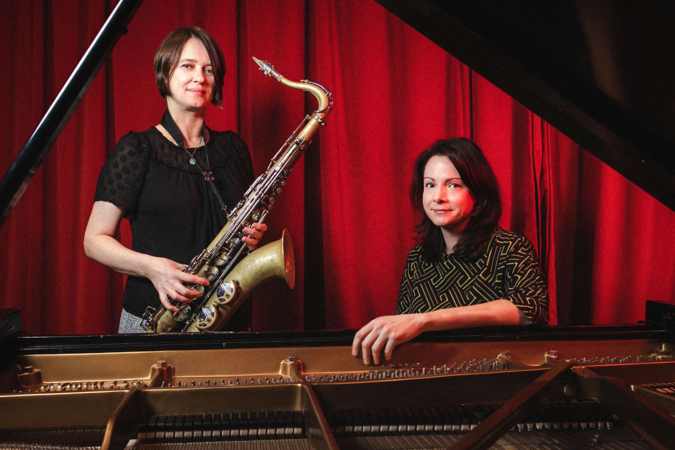 Ingrid Laubrock & Kris Davis // Jim Black Trio